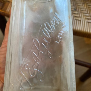 1950s Gilbey’s Gin Half Pint Bottle With Original Screw Top - Etsy