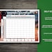 Printable Baseball Squares Softball Fundraiser Betting Square Grid ...