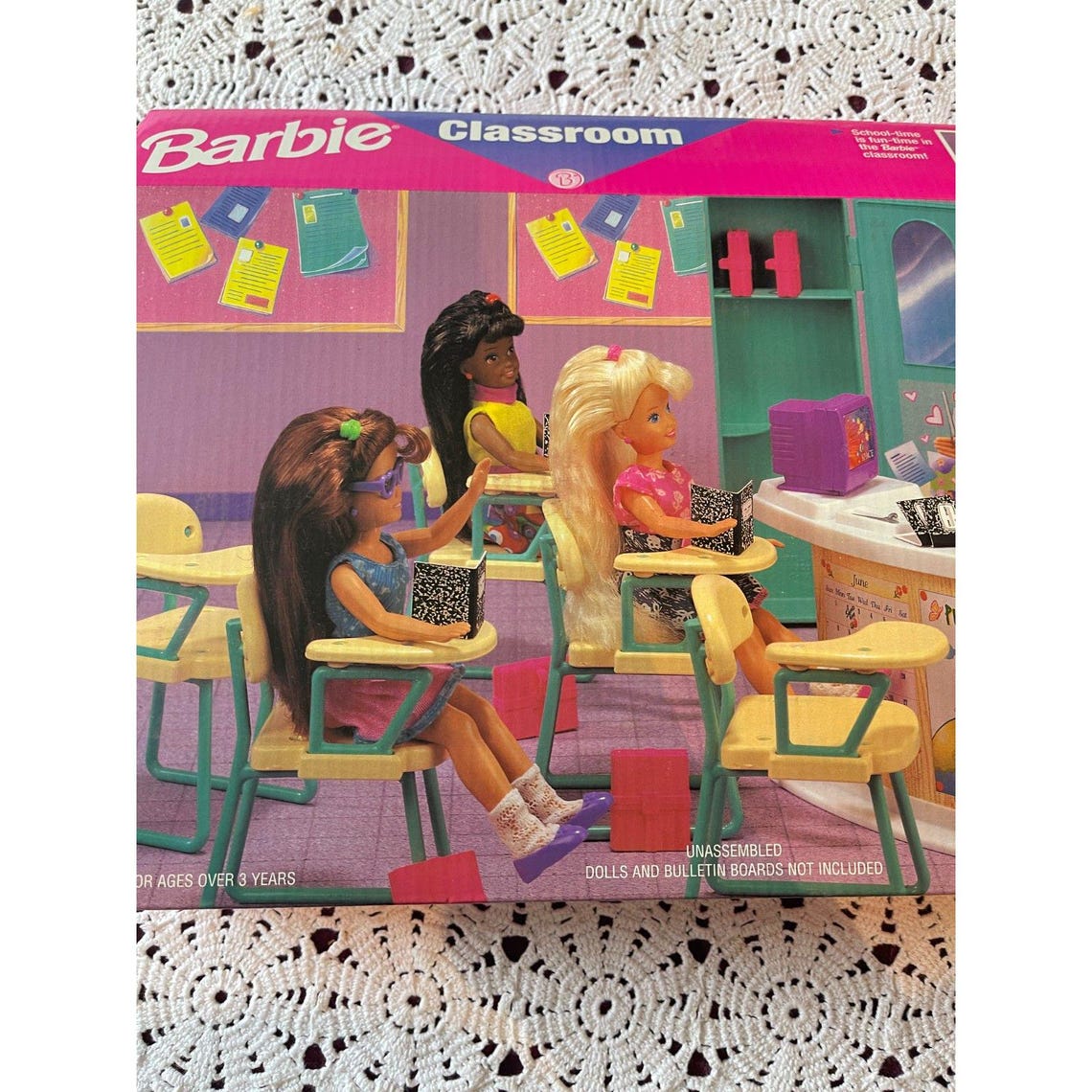 Barbie Classroom Playset School-time Fun 1996 Mattel No 67114-91 NRFB ...