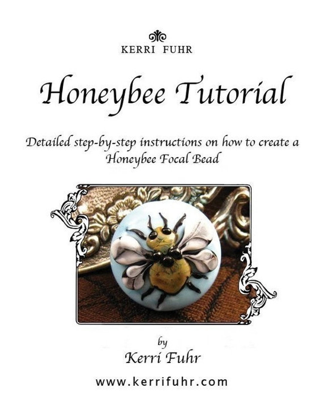 Lampwork Tutorial, Online Pdf Lesson, How to Make a Bee Bead, Glass ...