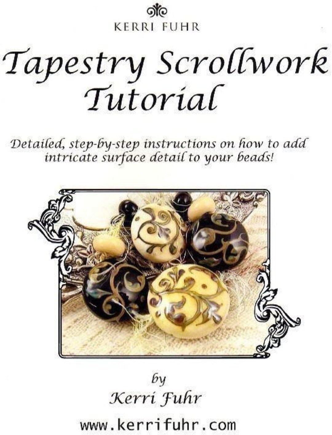Lampwork Tapestry Scrollwork Tutorial PDF by Kerri Fuhr Keffeler - Etsy