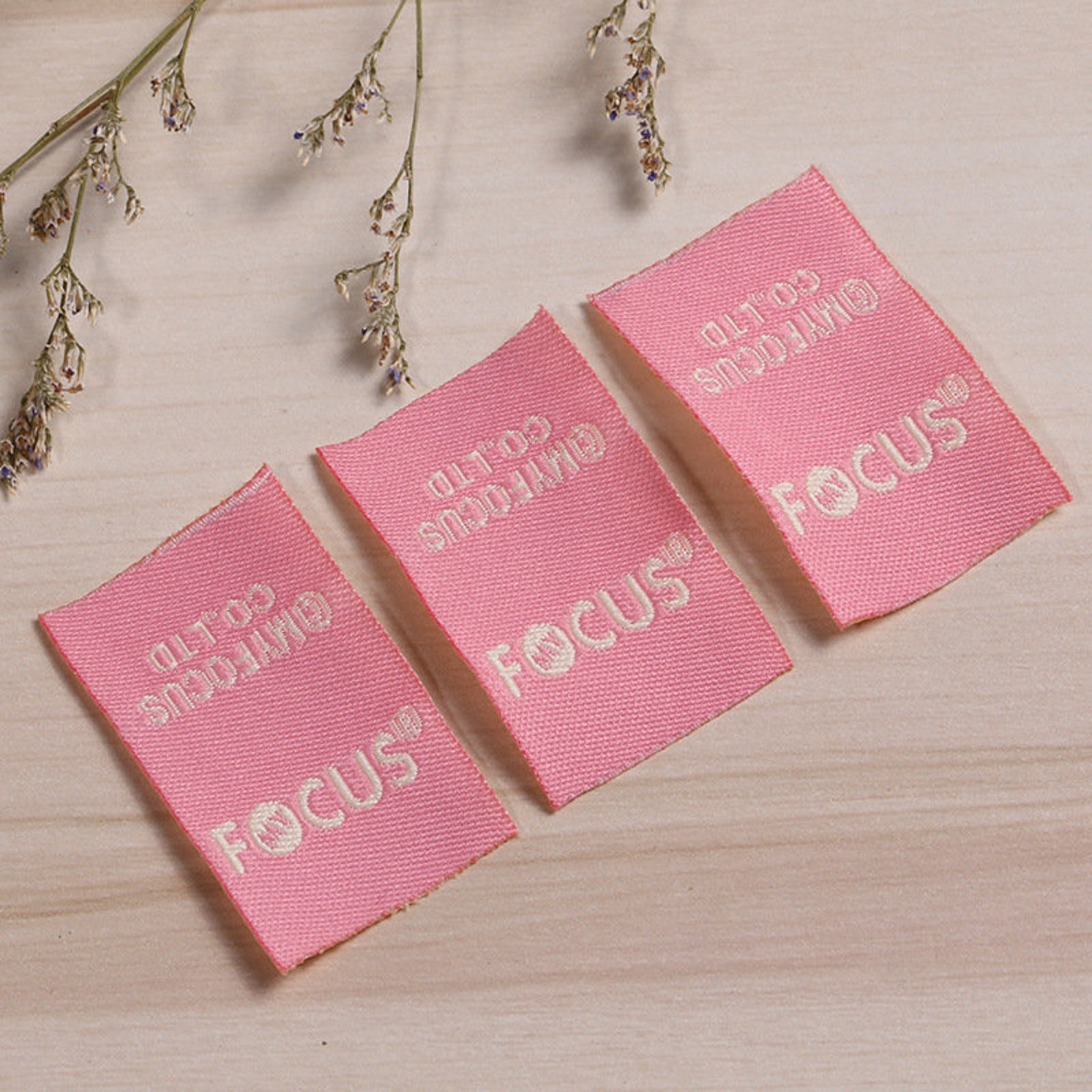 Custom woven labels tags 1000 pcs | Etsy