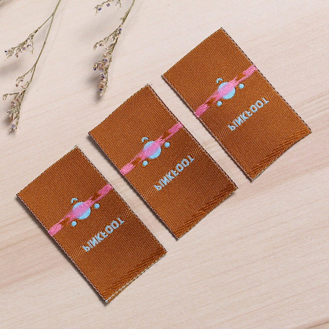 Custom Woven Labels Tags 1000 Pcs | Etsy
