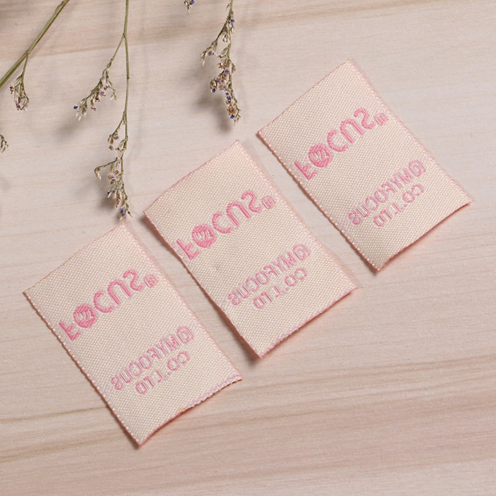 Custom Woven Labels Tags 1000 Pcs | Etsy