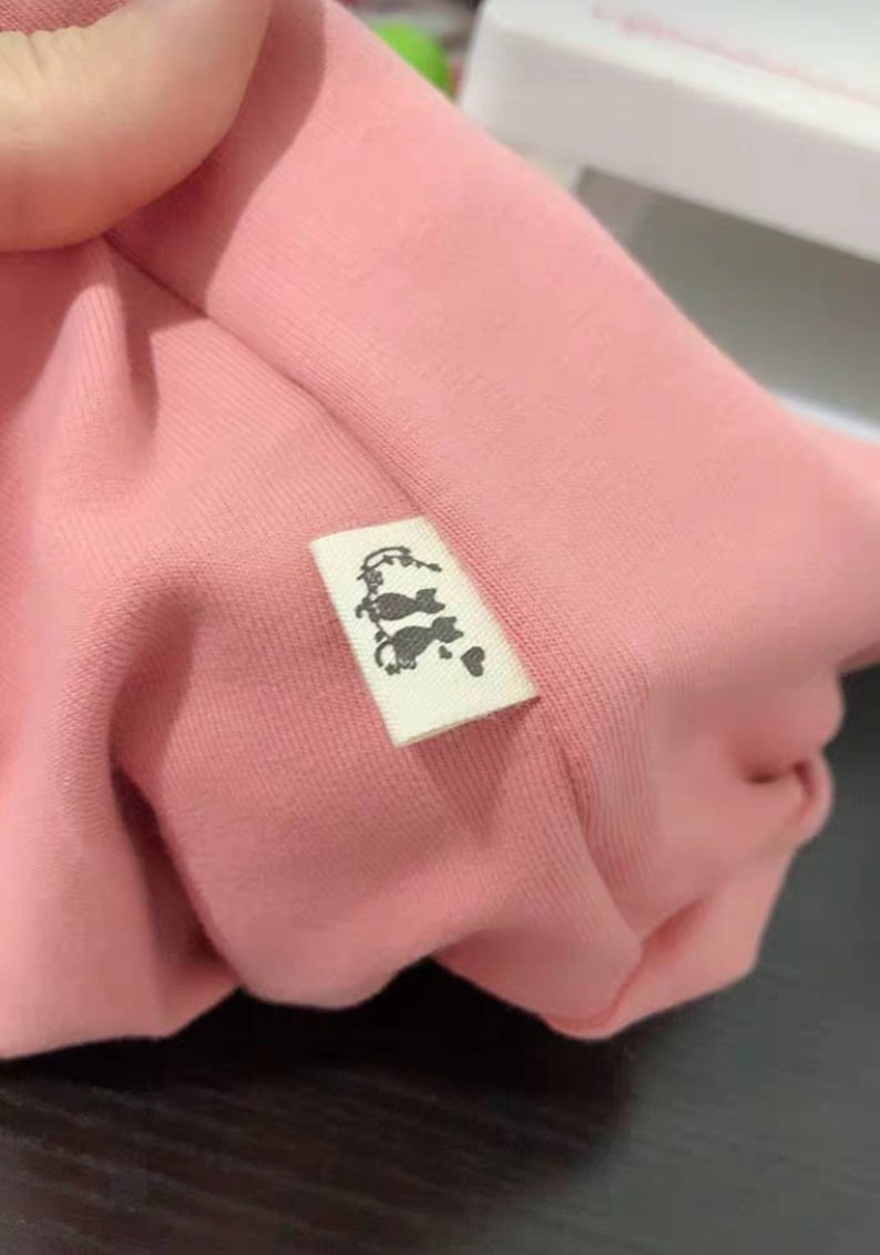 500 Pcs Custom Cotton Logo Labels/brand Labels for Handmade - Etsy