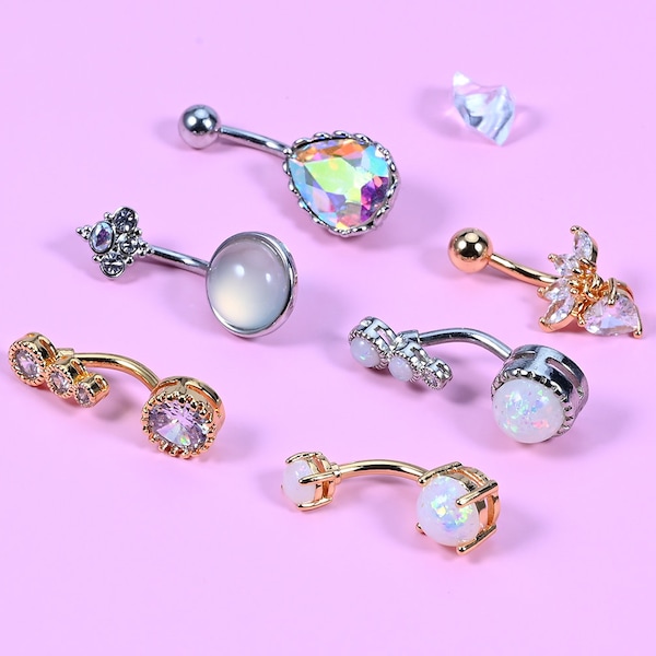 Belly Button Rings Pack - Etsy