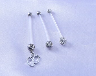 Plastic Belly Button Ring - Etsy