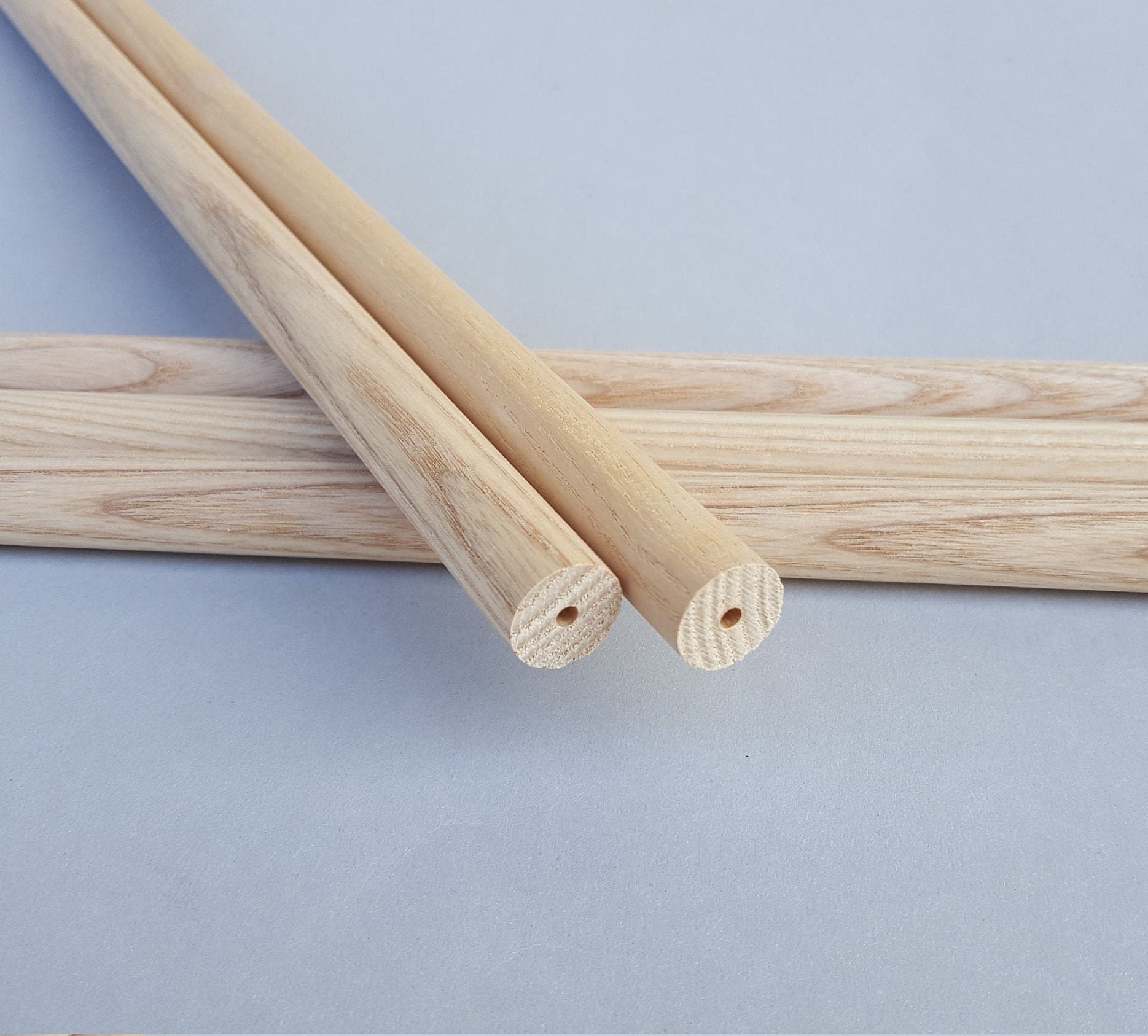 Wooden Sticks Made of Ash - Untreated - for All Kinds of Handicrafts ...