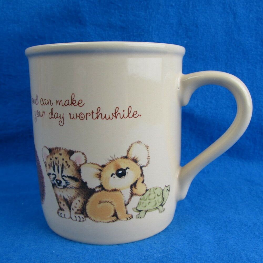 Hallmark Mug Mates Cute Baby Animal Friend Smile Coffee Cup - Etsy