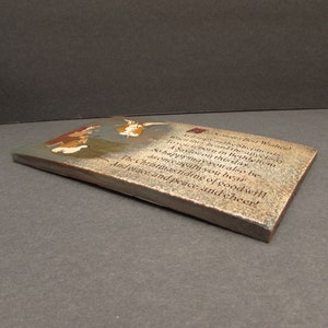 Salem Collection Reproduction Treenware Christmas Plaque Season's Best ...