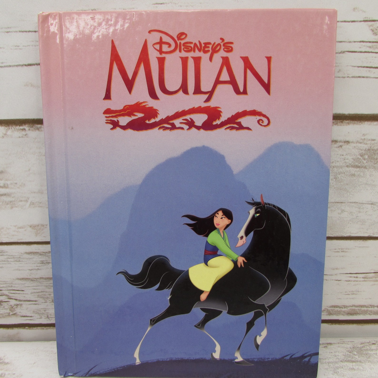 Disneys Mulan Read and Sing Along Book Only 1998 Full Color - Etsy UK