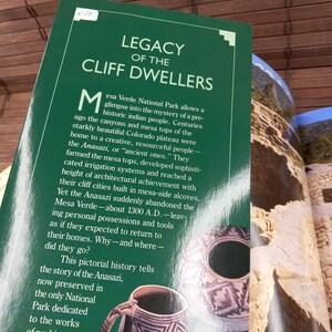 Mesa Verde National Park Preserving the Past Anasazi Cliff Dwellers ...