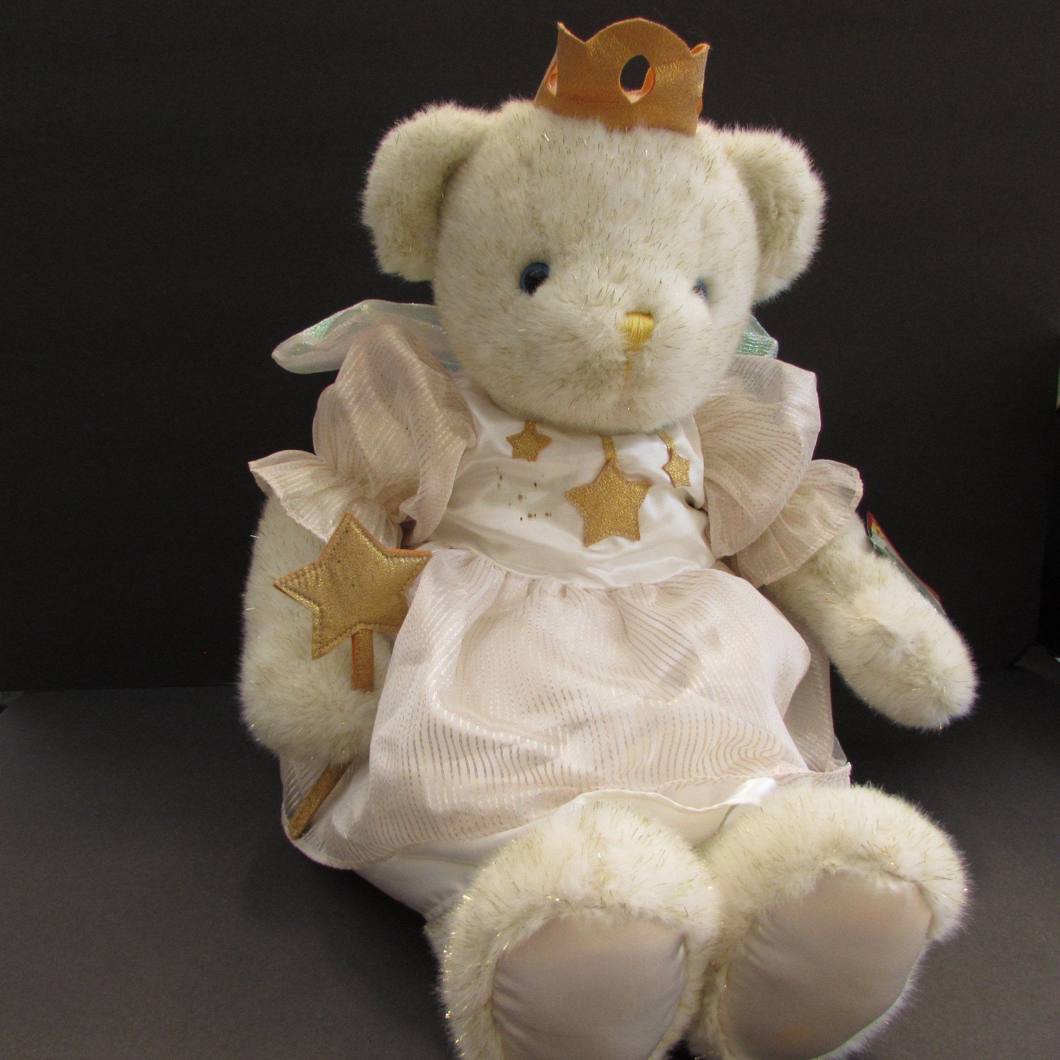Vtg Fairy Princess Angel 24 Teddy Bear Jcpenney 2001 Holiday Collection ...