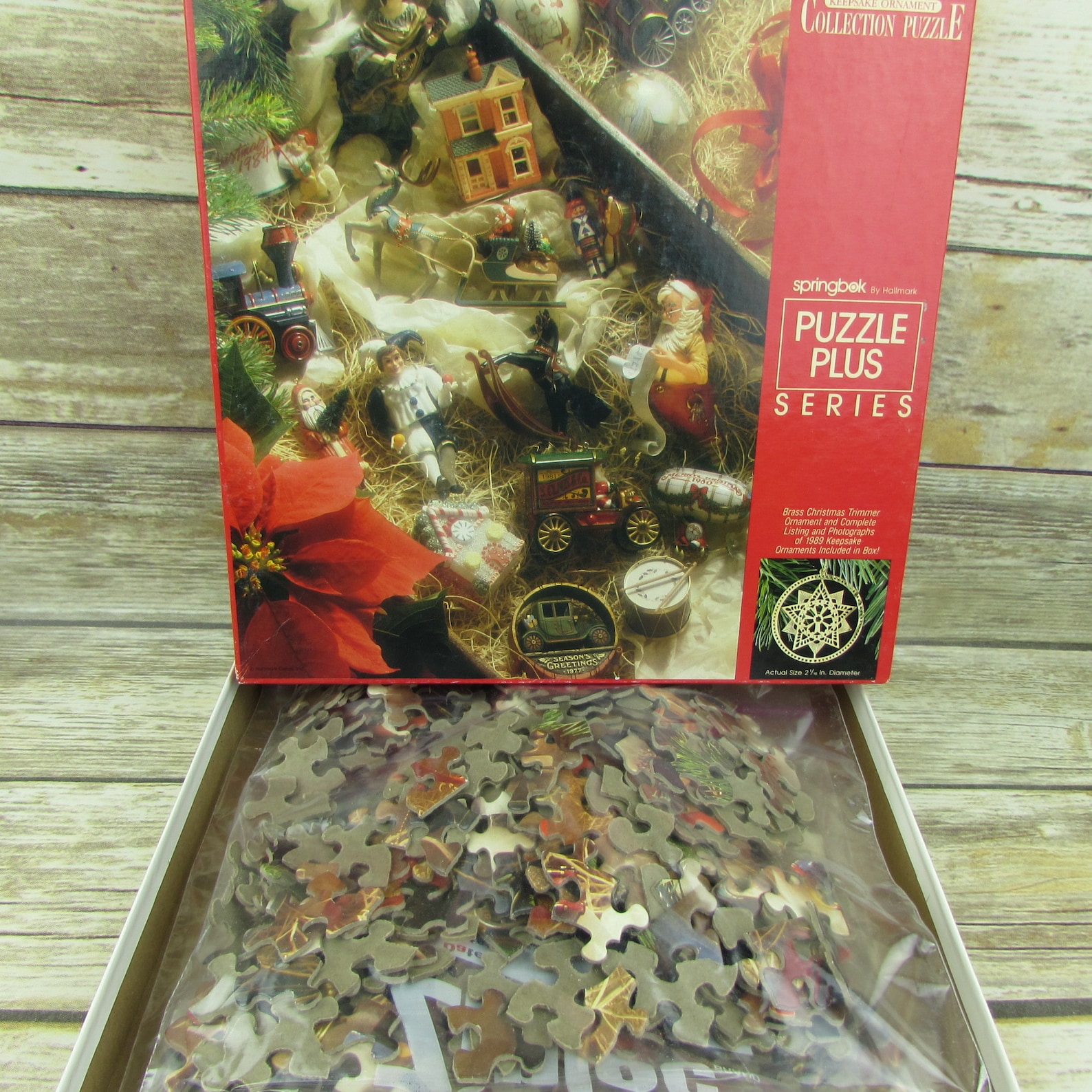 Vintage Springbok Hallmark Keepsake Ornament Collection Puzzle ...