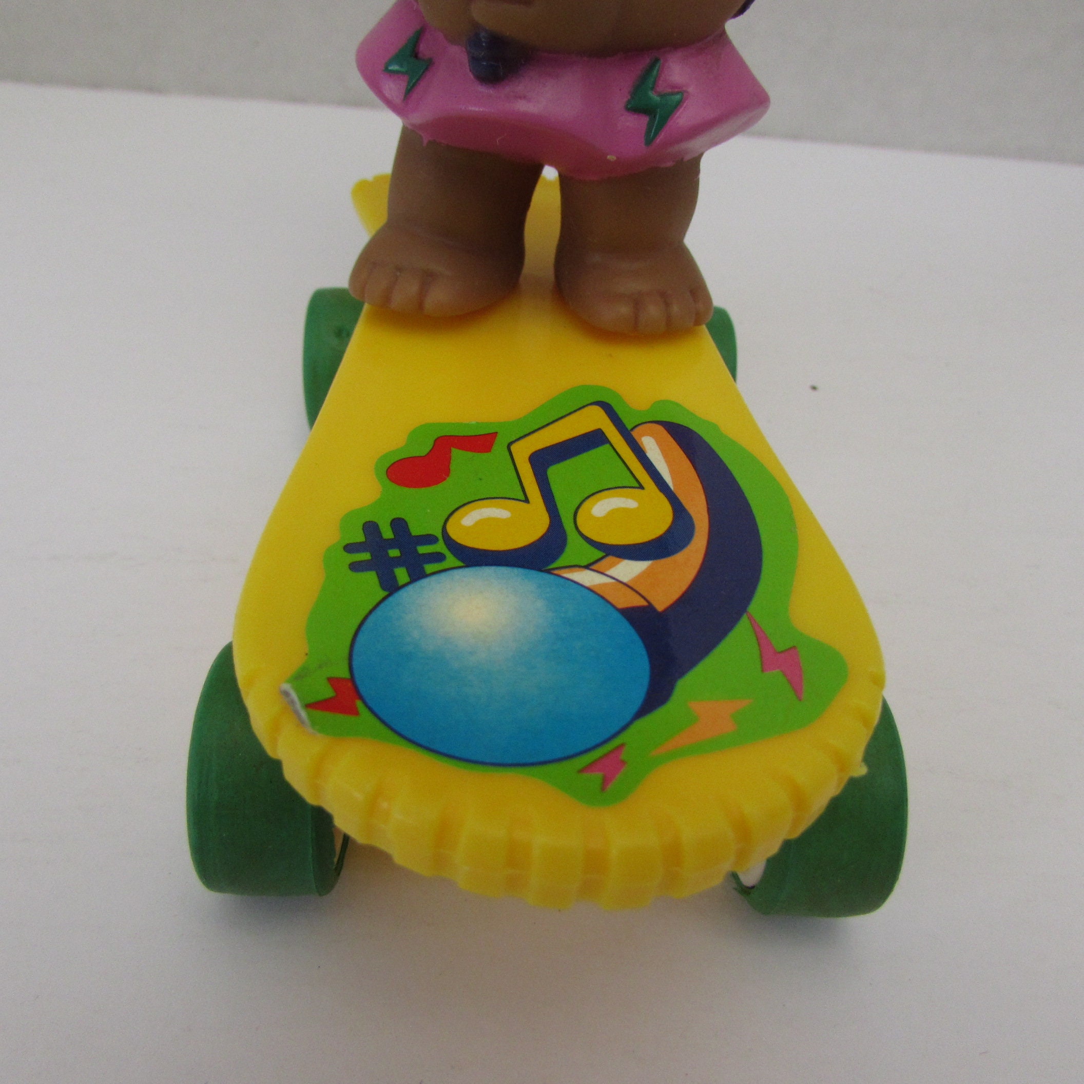 Vintage Skateboarding Singing Diva Troll 3.5 Body Yellow - Etsy