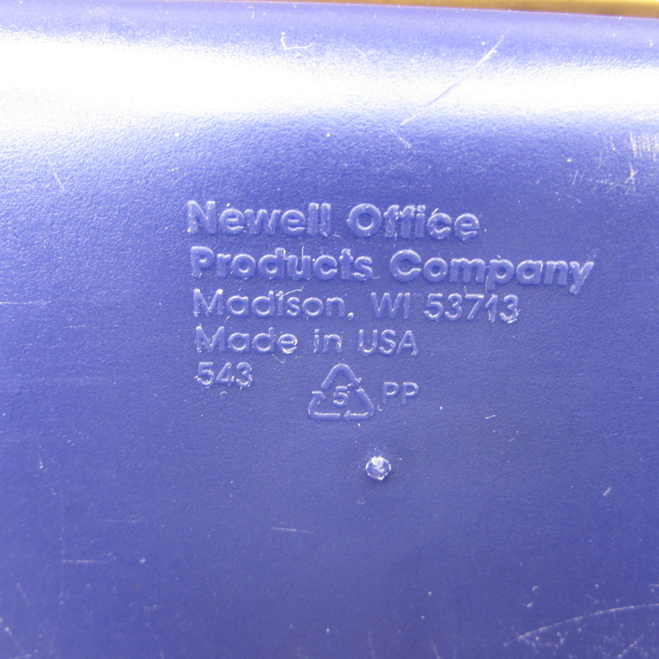 Spacemaker Vintage 90s Long Pencil School Box Gold Blue Art - Etsy