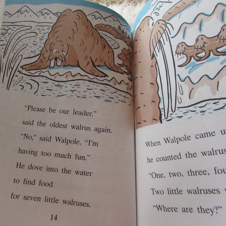 Walpole an Early I Can Read Book Club Walrus by Syd Hoff Hard - Etsy