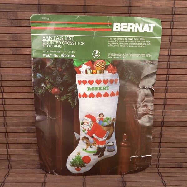 Bernat Stocking - Etsy