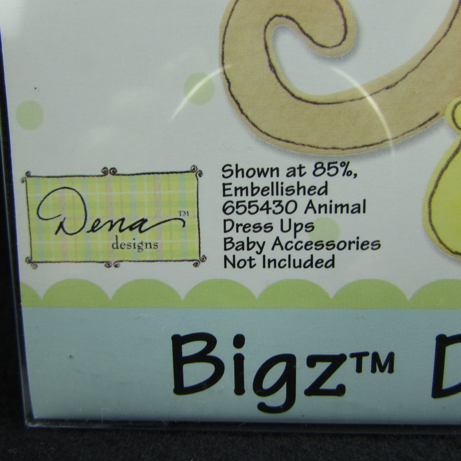 Sizzix Bigz Die Monkey Animal Dress Ups 655438 Dena Designs - Etsy