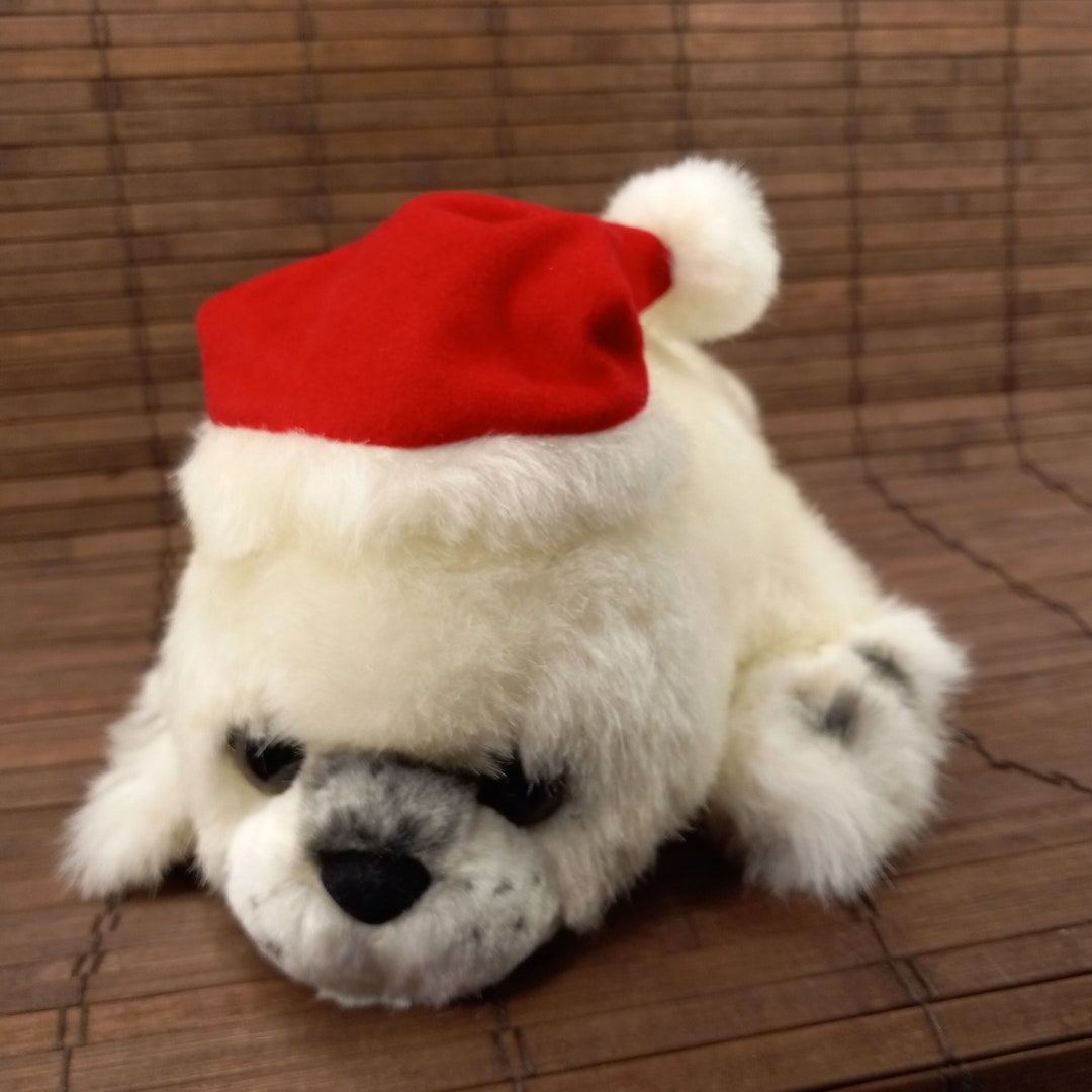 Russ Yomiko Collection 14 Seal Christmas Plush Santa Hat Vintage ...