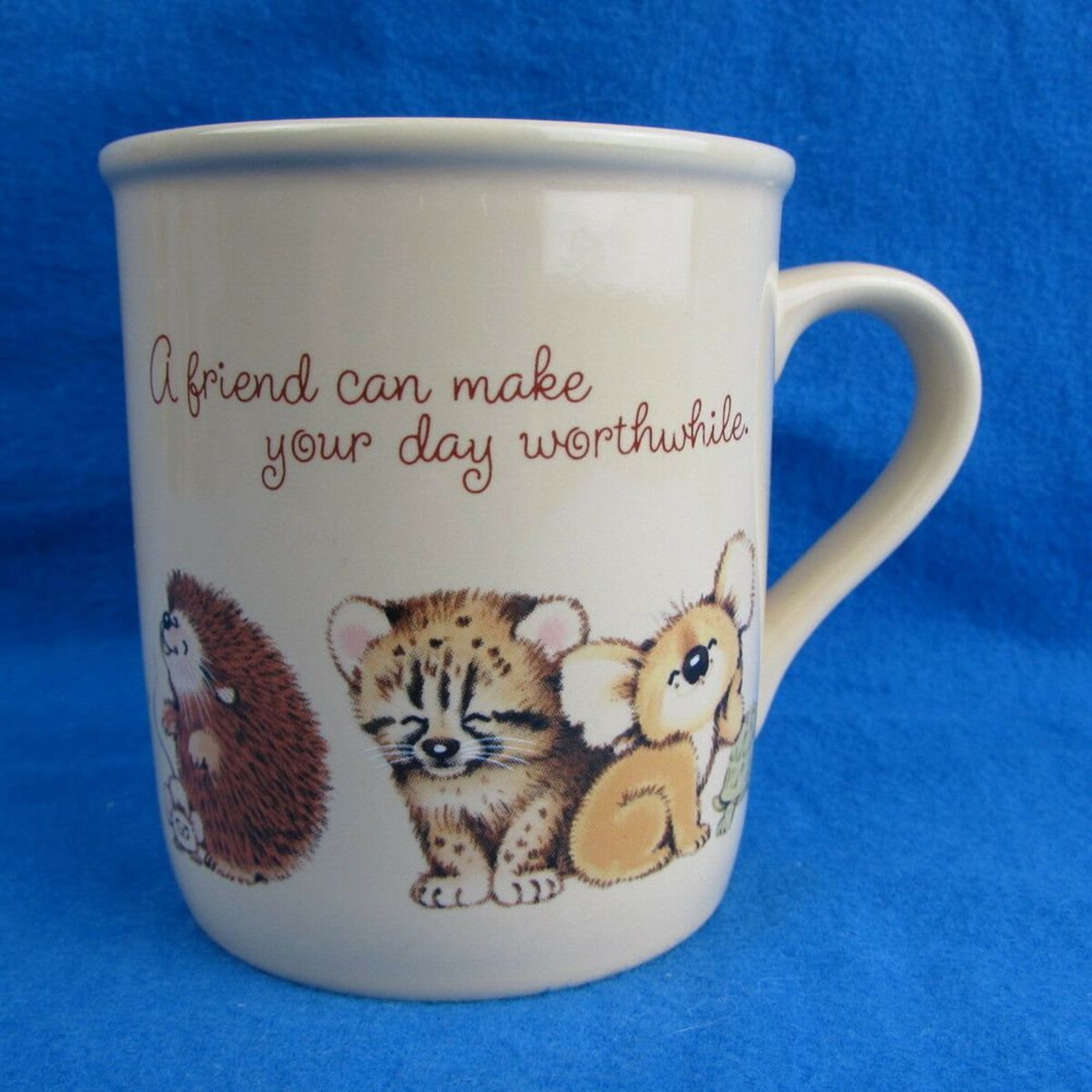 Hallmark Mug Mates Cute Baby Animal Friend Smile Coffee Cup - Etsy