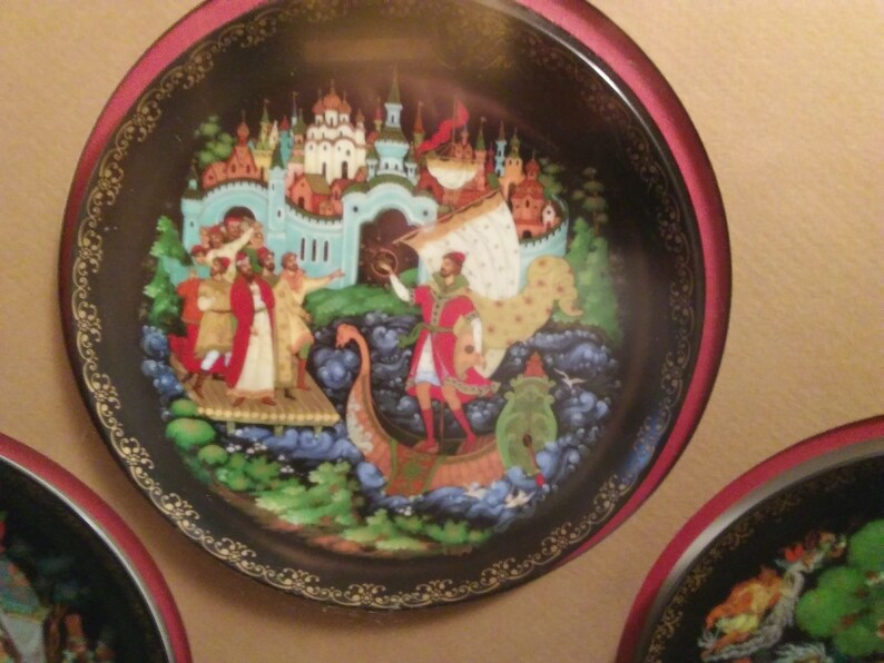 Bradford Exchange "russian Legends" Collectors Plates - Full Set of 12 ...