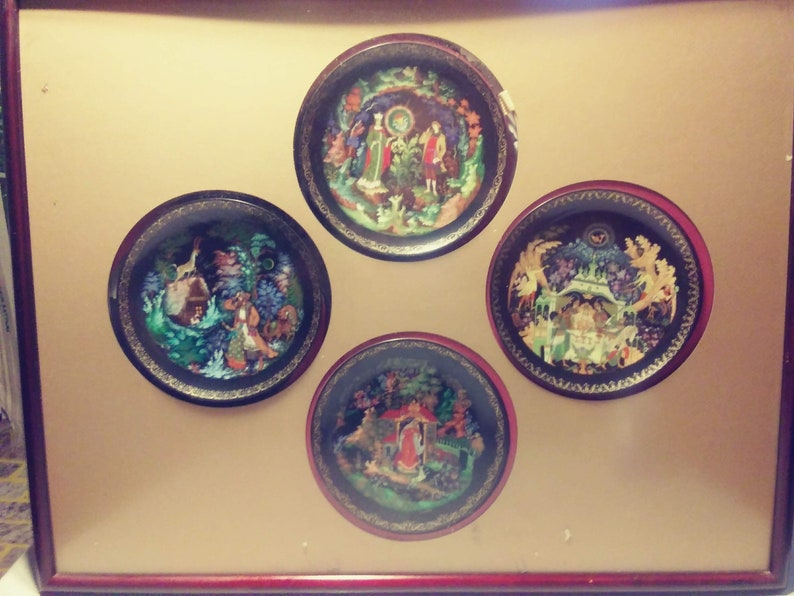 Bradford Exchange "russian Legends" Collectors Plates - Full Set of 12 ...