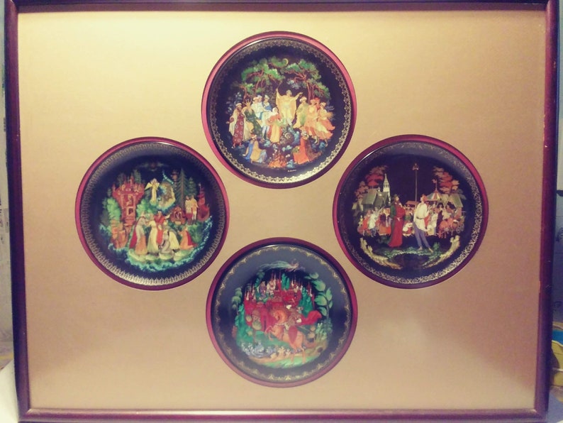 Bradford Exchange "russian Legends" Collectors Plates - Full Set of 12 ...