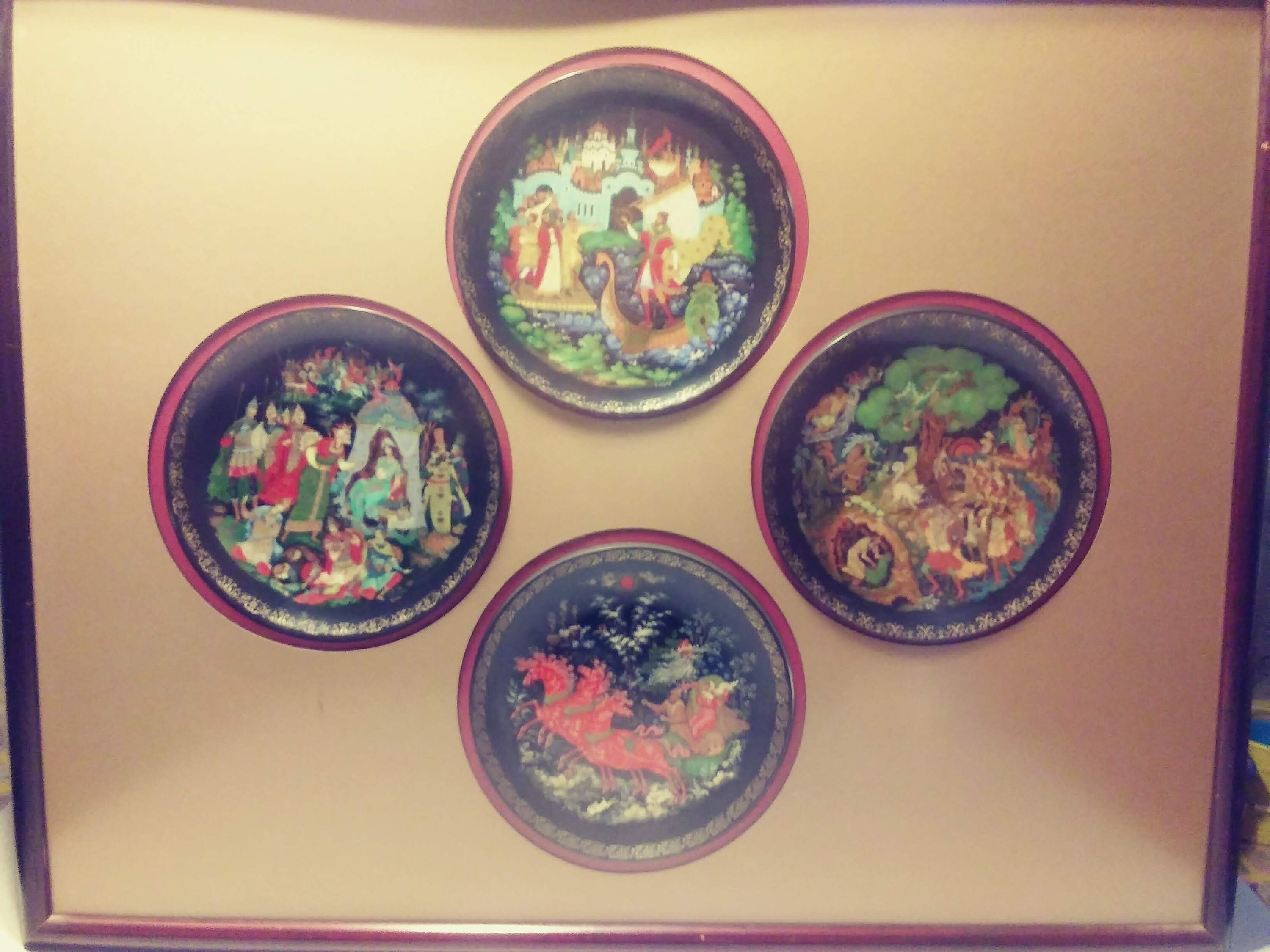 Bradford Exchange "russian Legends" Collectors Plates - Full Set of 12 ...