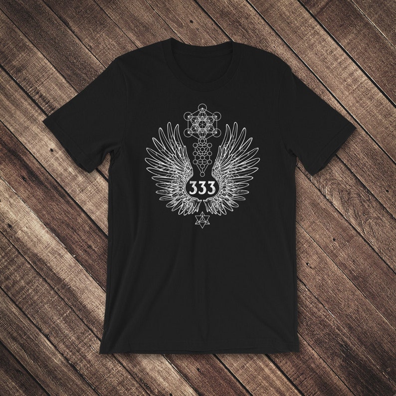 Angel Number 333 Sacred Geometry Unisex T-shirt - Etsy