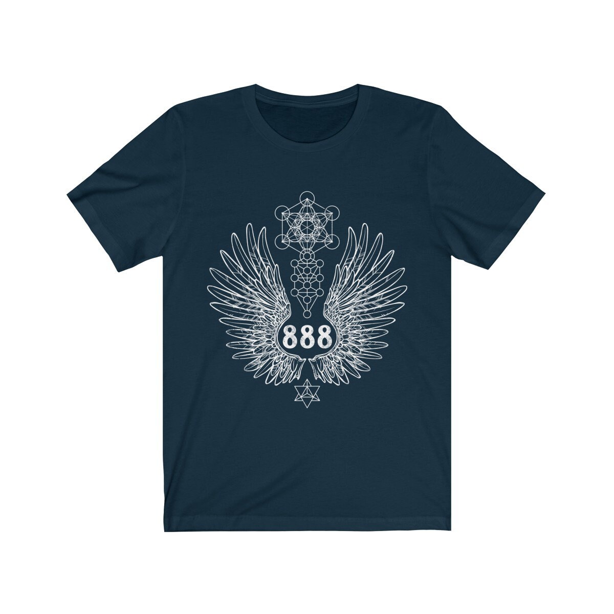 Angel Number 888 Sacred Geometry Unisex T-shirt - Etsy UK