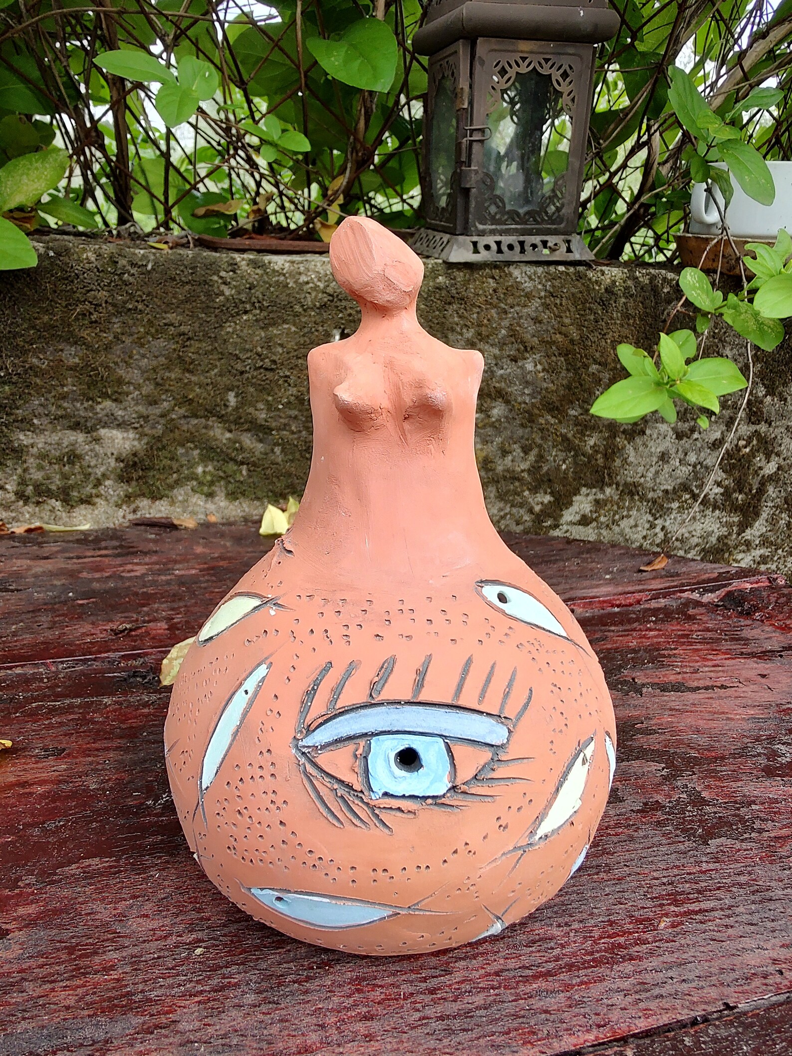 Stylised Woman Ceramic Sculpture. Abstract Hand Made Ceramic - Etsy