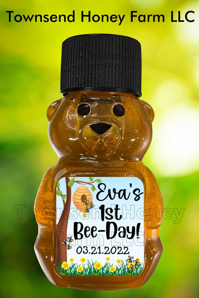 Honey 15 Mini Honey Bears Custom Honey Bears Pure Raw FL - Etsy