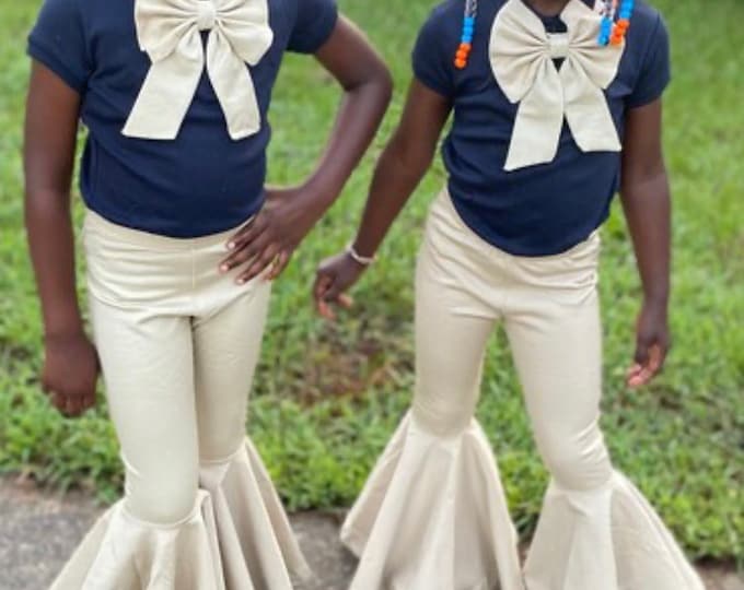 Vintage-inspired School Flare Bells & Optional Japanese Bow Tie ...