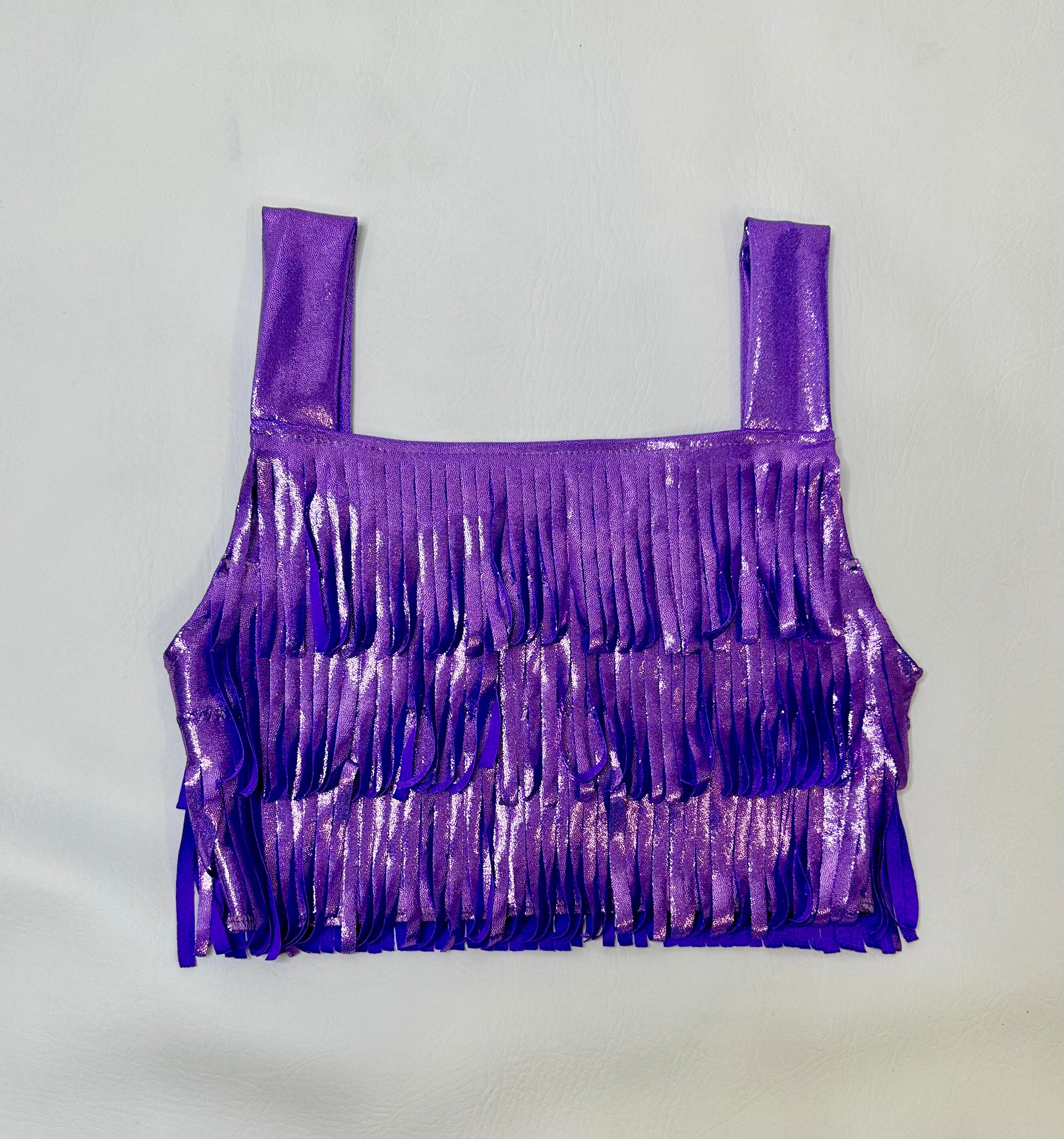 Wholesome Goods Co's Kids Boholuxe Fringe Set - Handmade Crop Top and ...