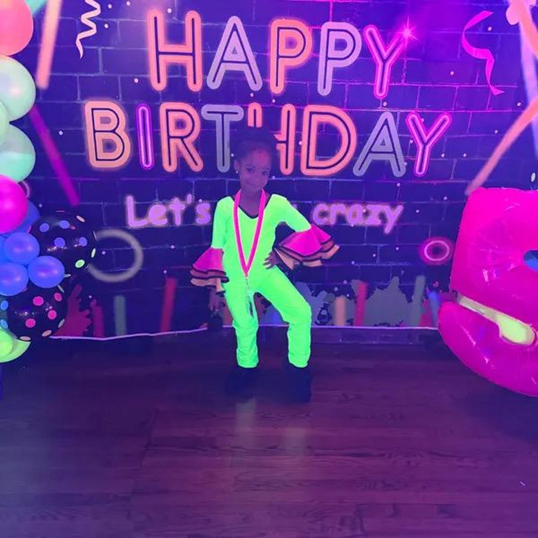 Glow up Neon Jumpsuit the Ultimate Outfit for Neon & Roller Skate ...