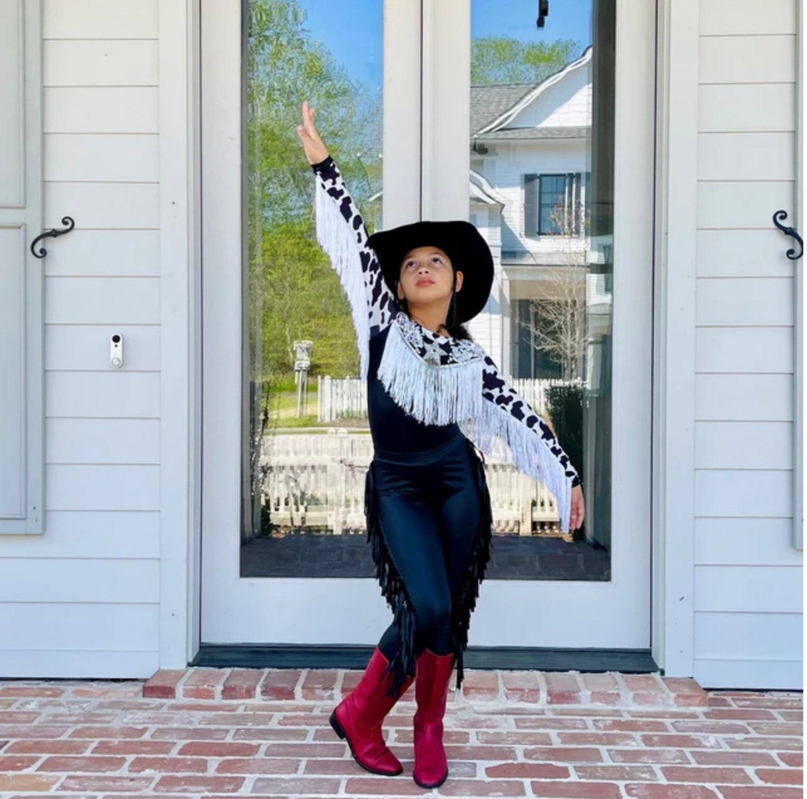Western Glam Pageant Outfit: 'let There Be Cowgirls' With Shimmering ...