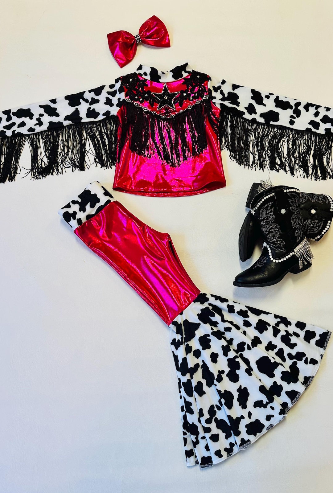 Western Glam Pageant Outfit: 'let There Be Cowgirls' With Shimmering ...