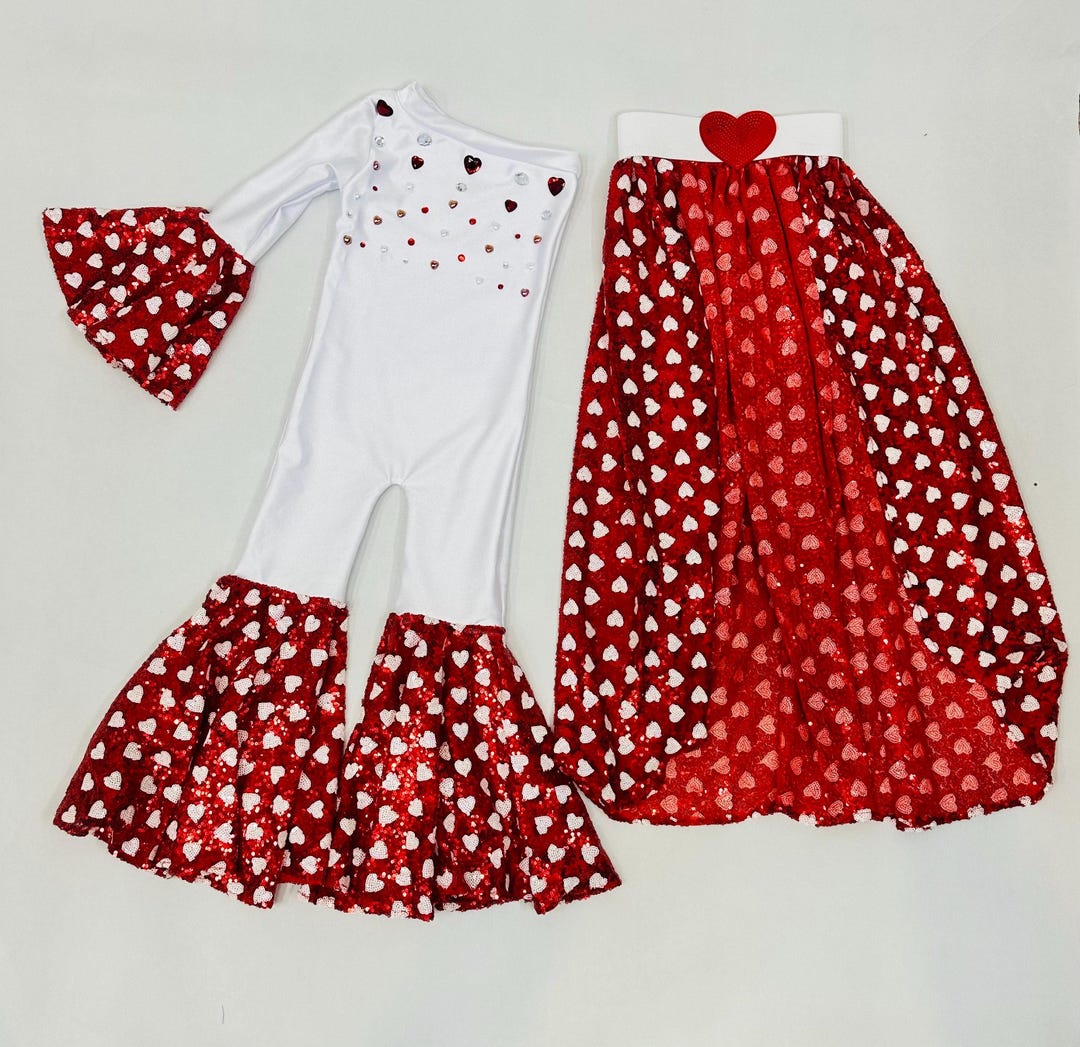 Valentine's Day Cupid's Charm Jumpsuit - Love-inspired Pageant and ...