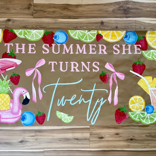 Brown Paper Birthday Banners - Etsy