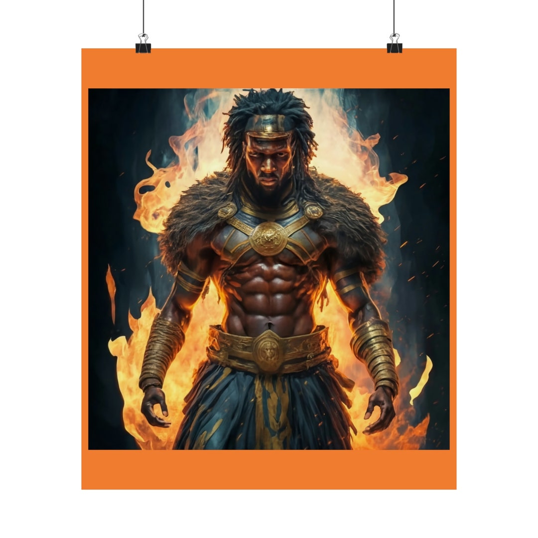 Chango Vertical Poster - Etsy