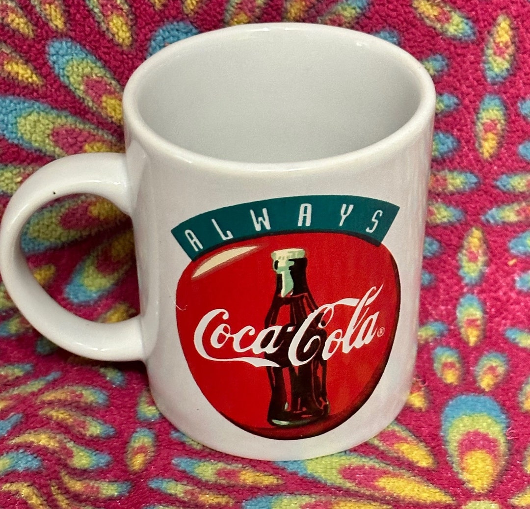 Vintage always Coke-cola Mug - Etsy