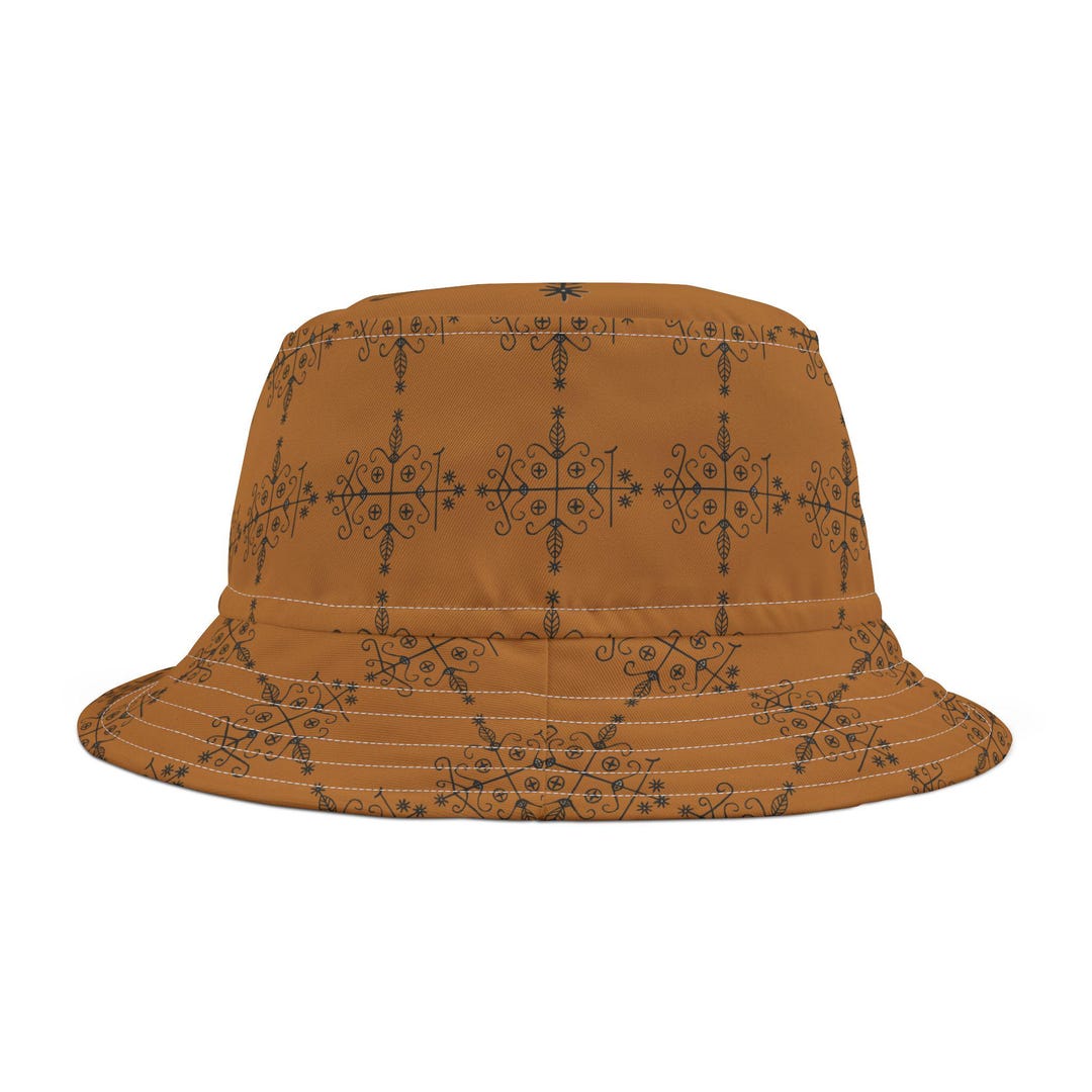 Papa Legba Veve Bucket Hat: Afro-caribbean Vodou Symbol - Etsy