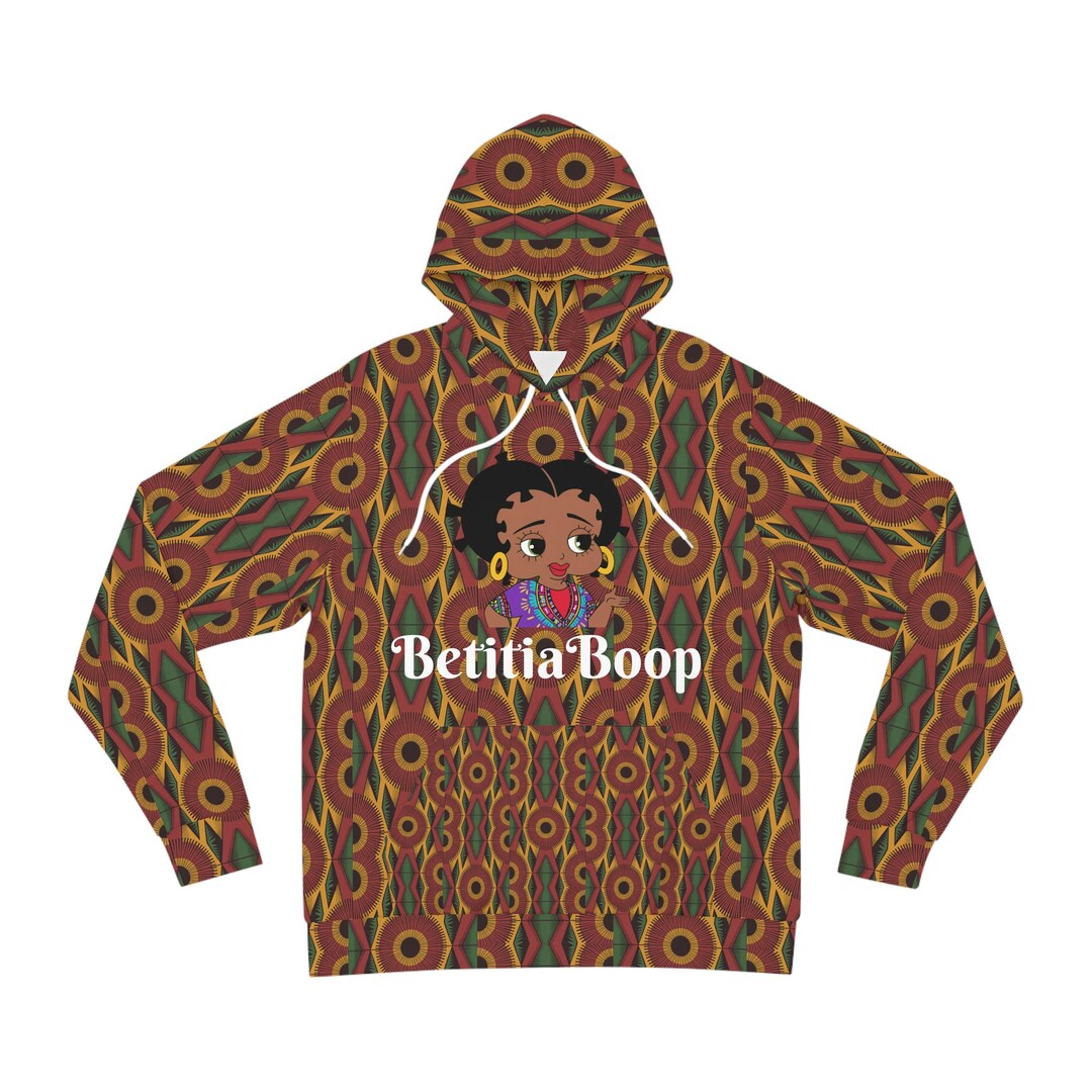 African Kente Cloth Cartoon Hoodie, Ethnic Pullover Jumper - Etsy