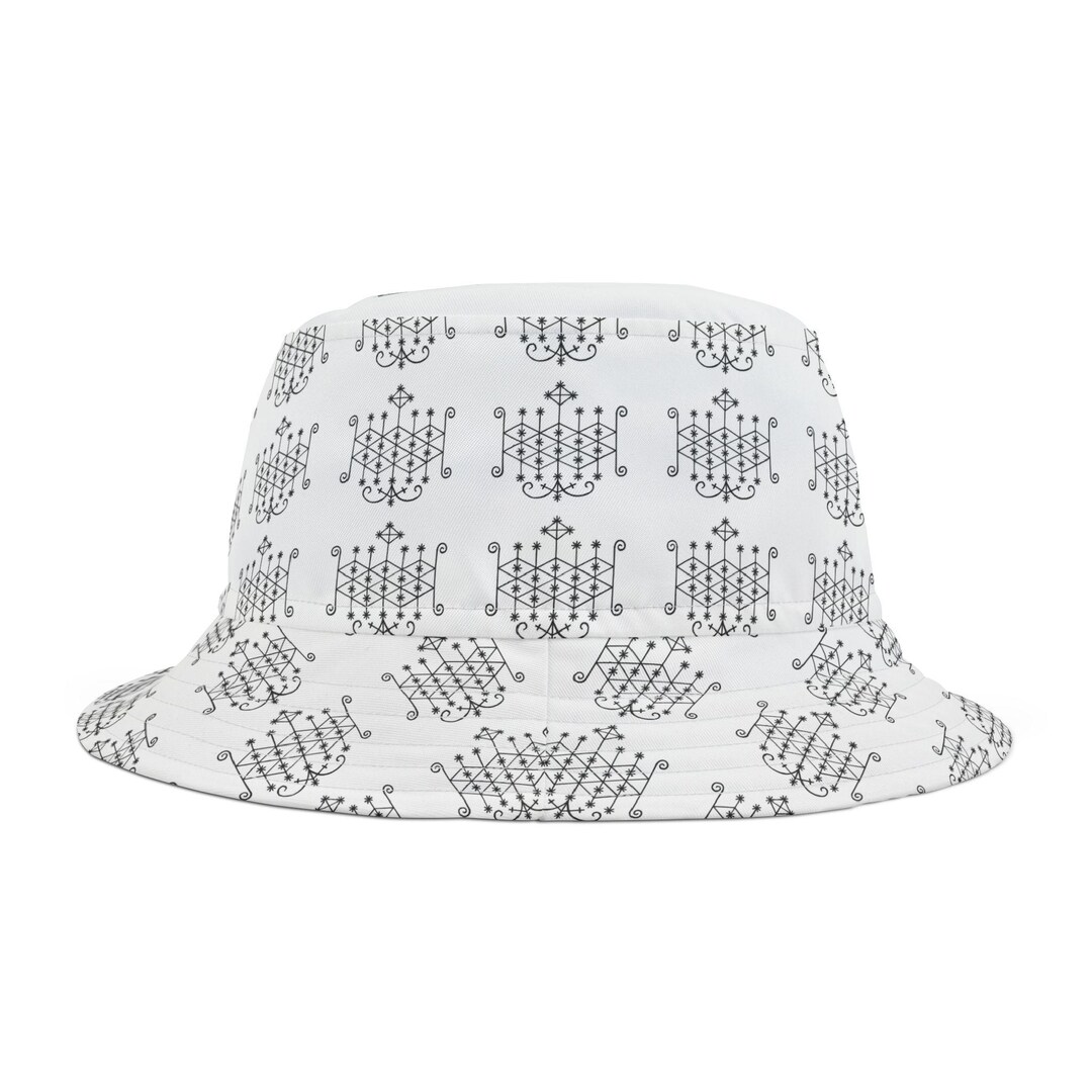 Ogun Orisha Bucket Hat: Voodoo Streetwear, Yoruba God of Iron - Etsy