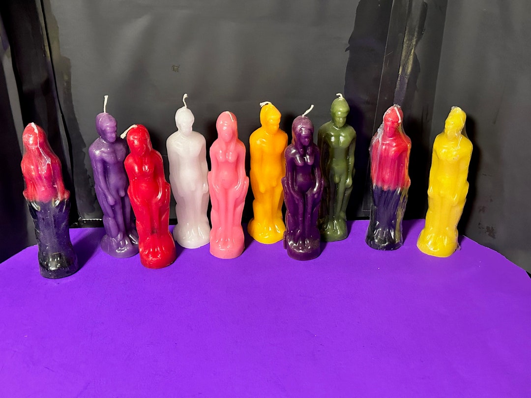 Hoodoo Figure Candles: Spellwork Wicca Candles - Etsy