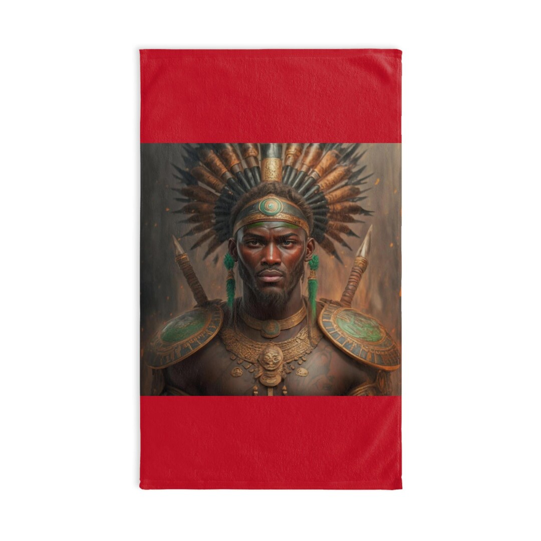Ogun Hand Towel: African God of War, Voodoo Decor - Etsy