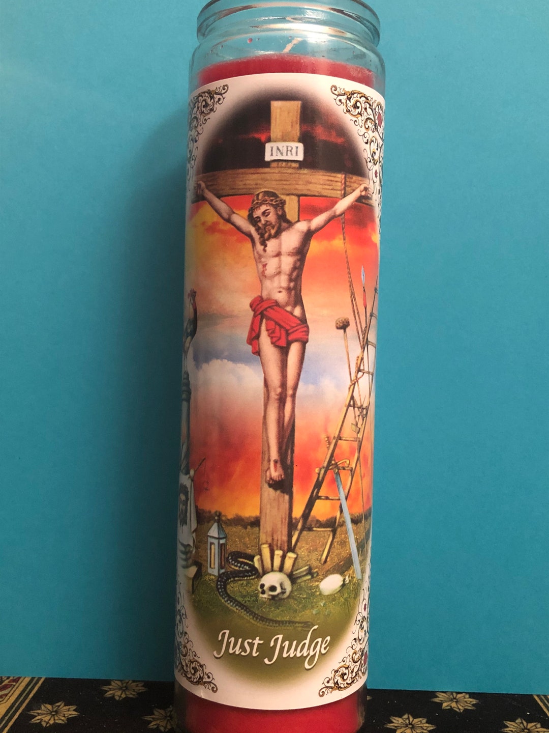 Just Judge Candle - Etsy