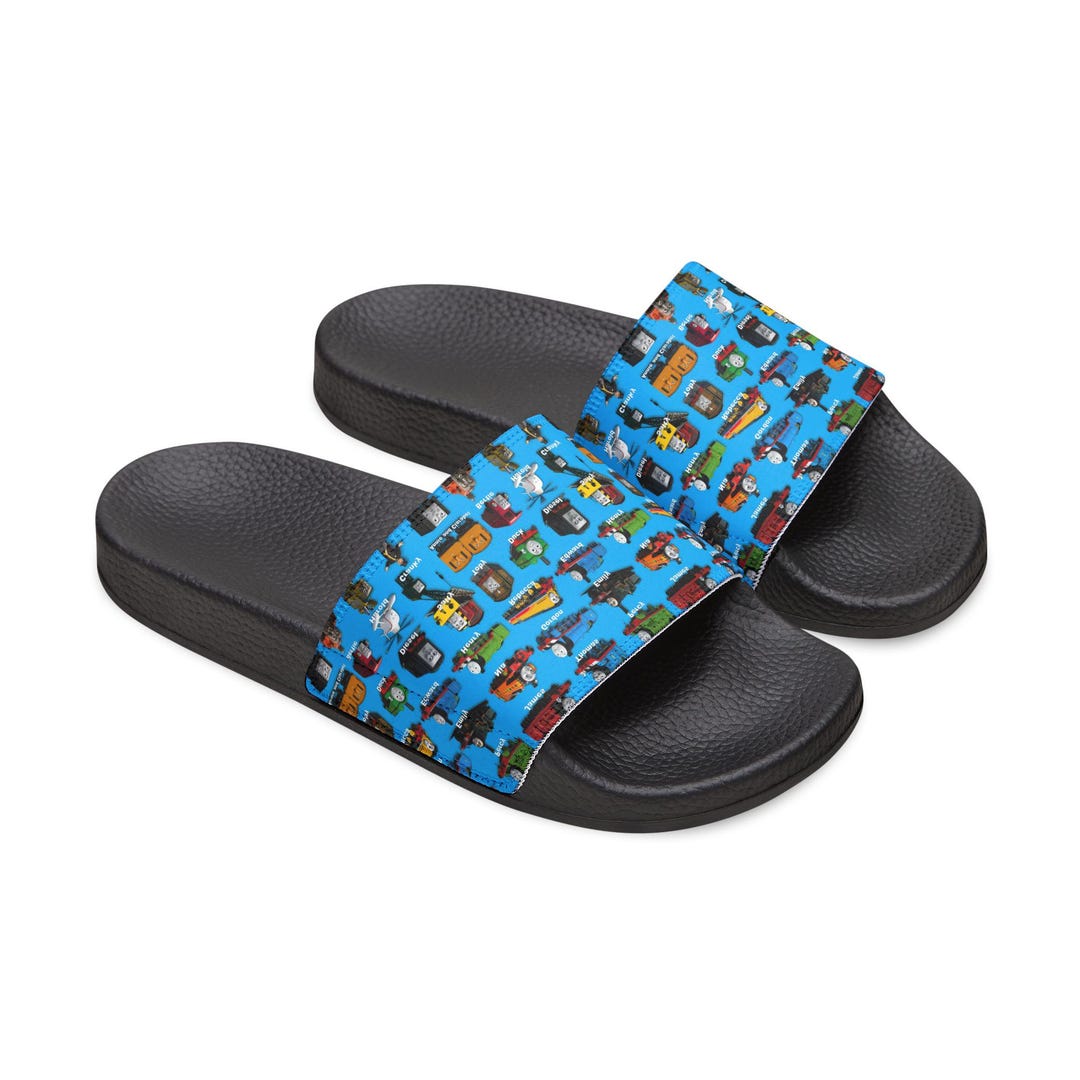Thomas and Friends Kids Slides, Cartoon Theme, Removable Straps - Etsy