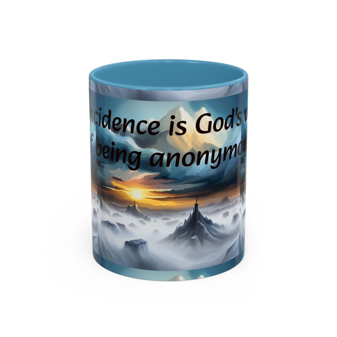 Anonymous God Coffee Mug: Two-tone Ceramic Mug, 11oz - Etsy